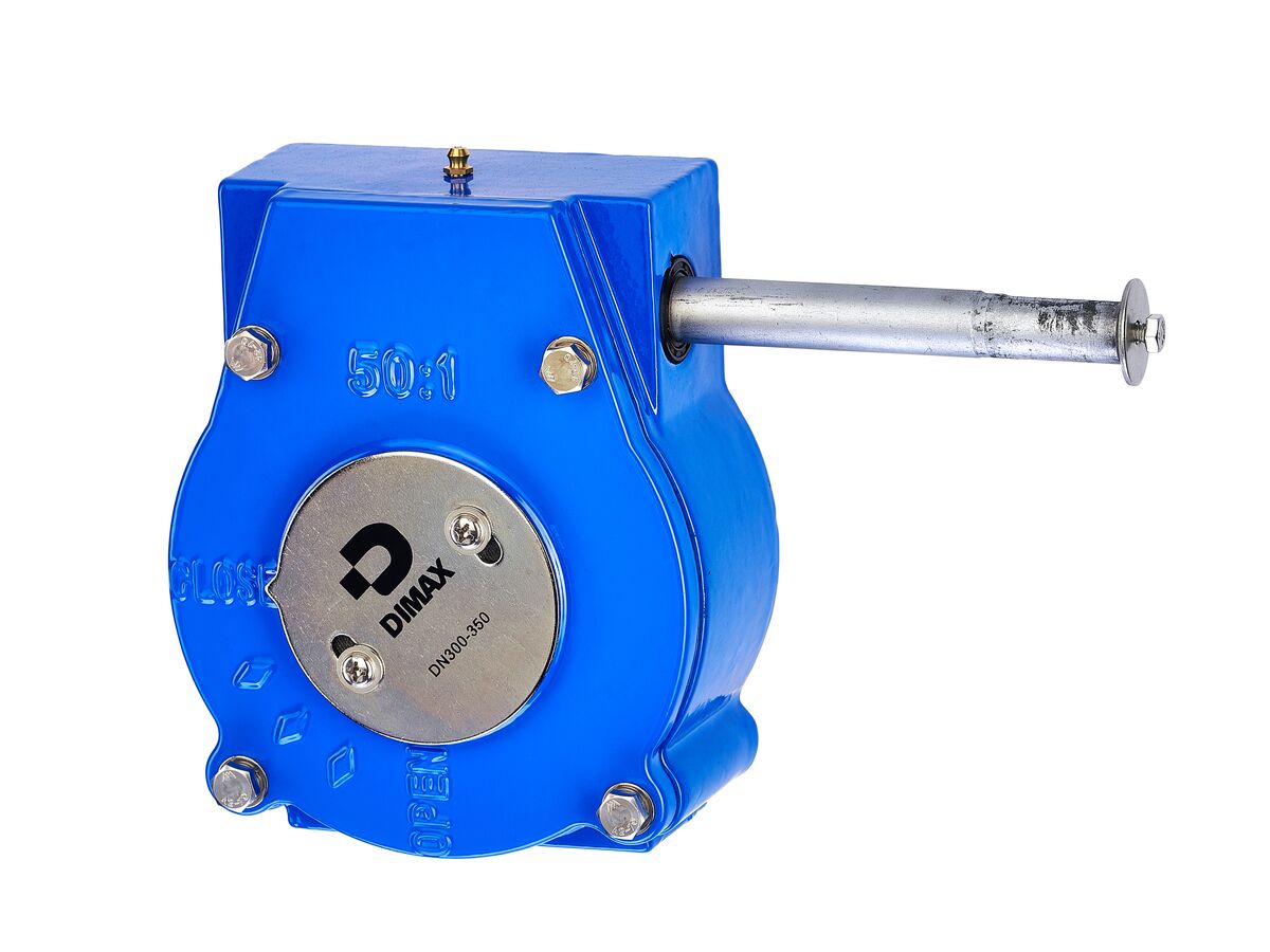 Dimax Butterfly Valve Gear Operator To Suit DN 250mm from Reece