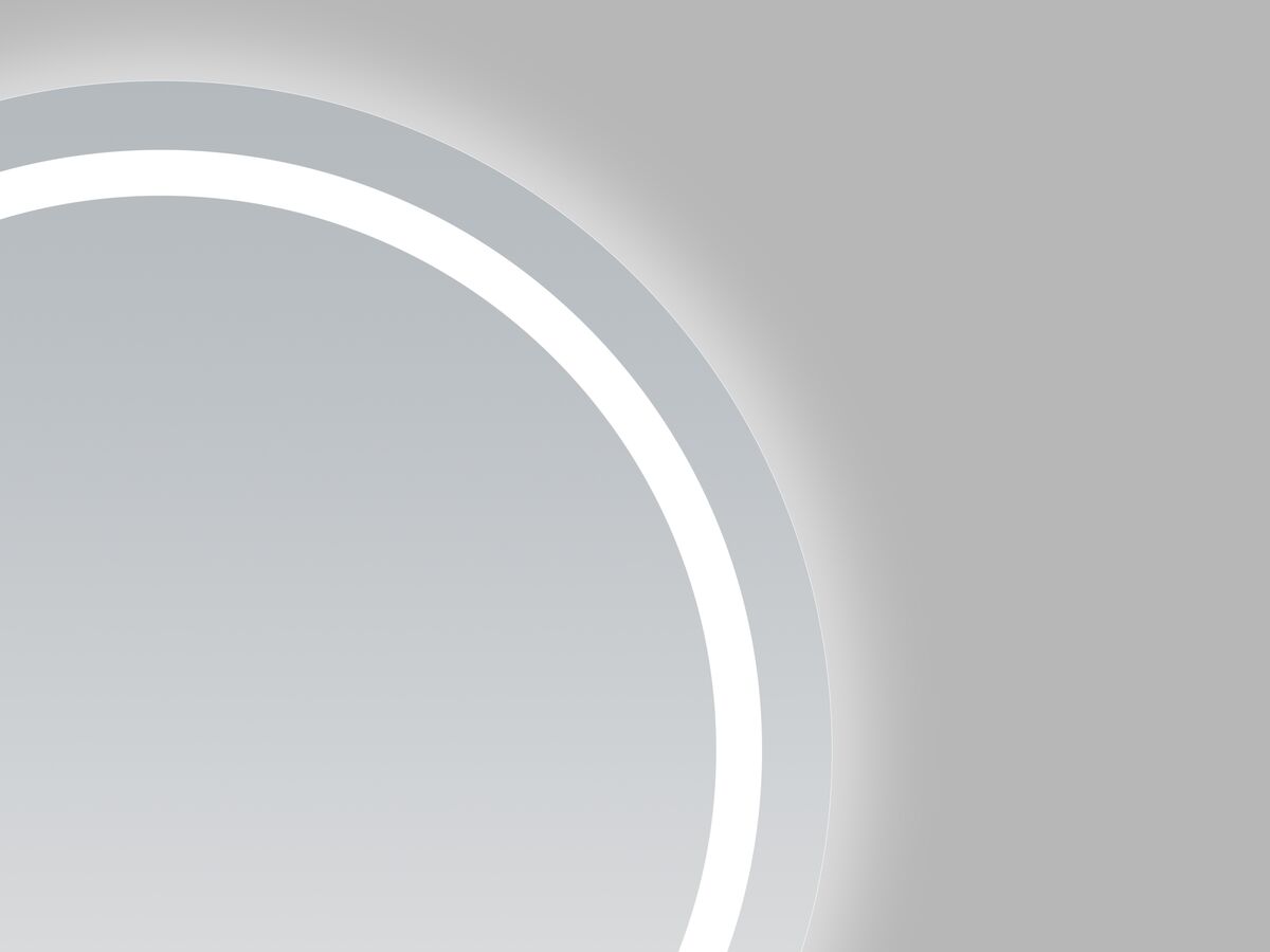 Kado Aspect Round Veil LED Mirror 800mm from Reece