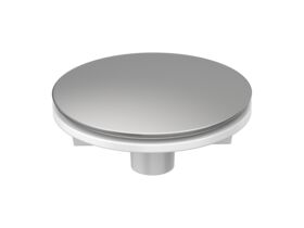 Basin / Sink Taphole Cover Brushed Stainless Steel from Reece