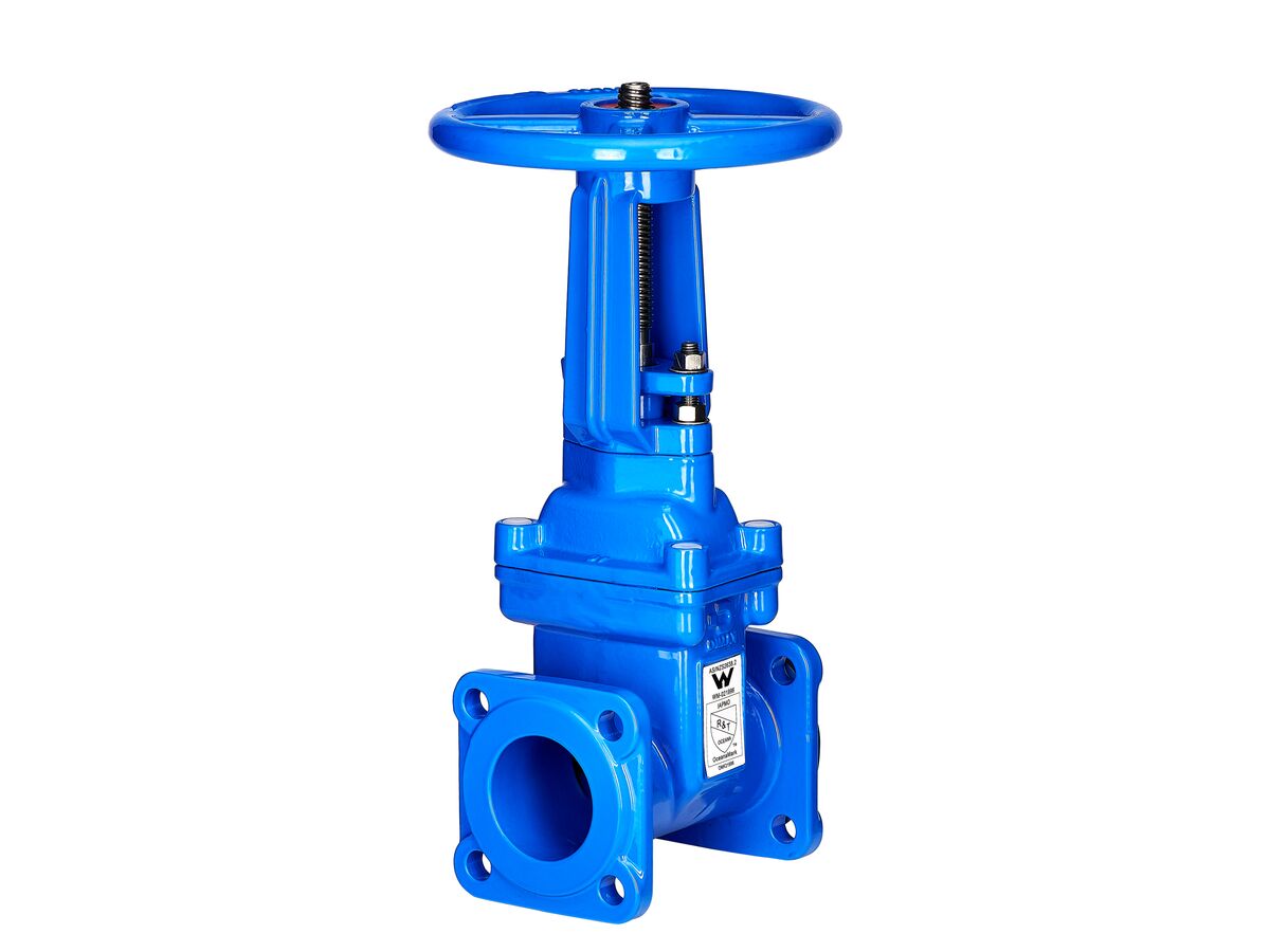 Dimax Reslient Seated Gate Valve OS&Y PN16 Table E 80mm Clockwise Close ...