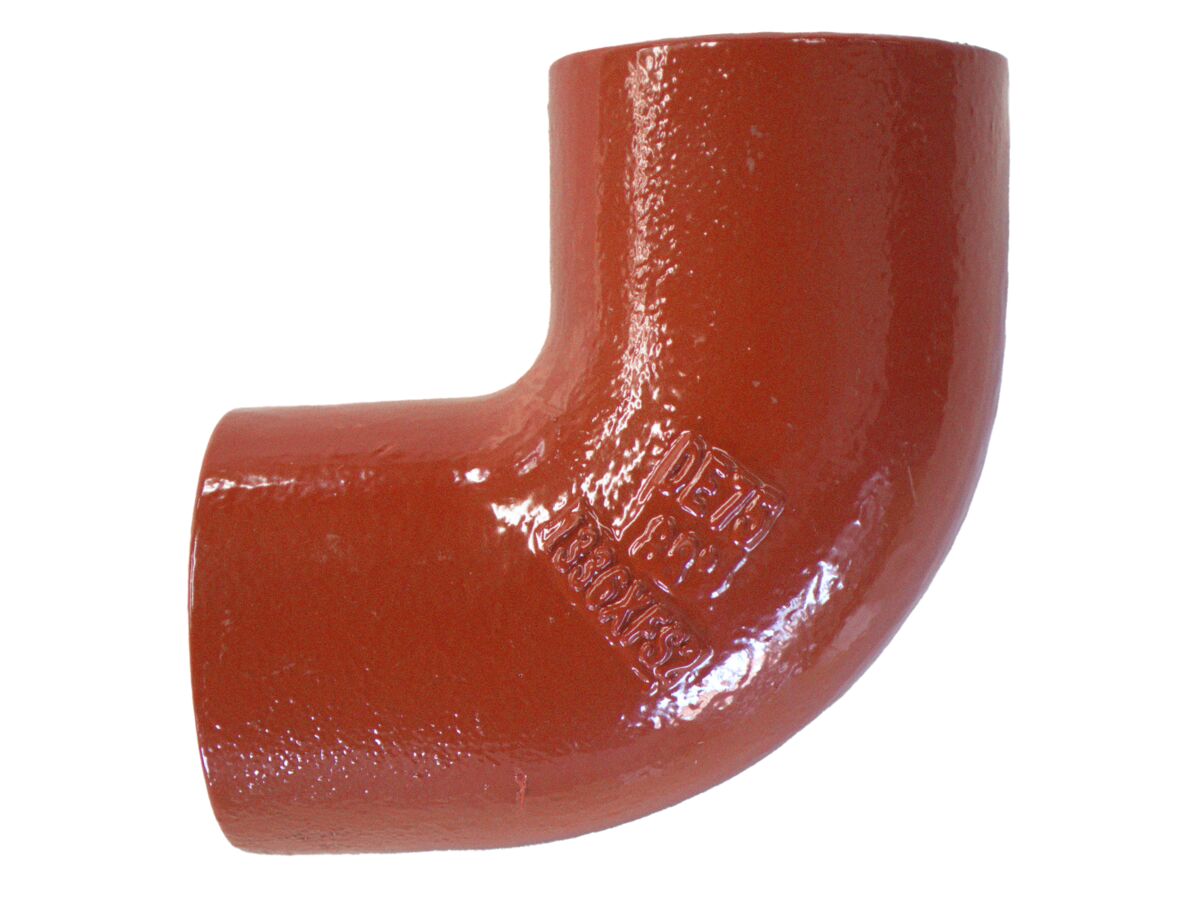 Dura-Acoustic Above Ground 88 Degree Cast Iron Bend DN200 from Reece