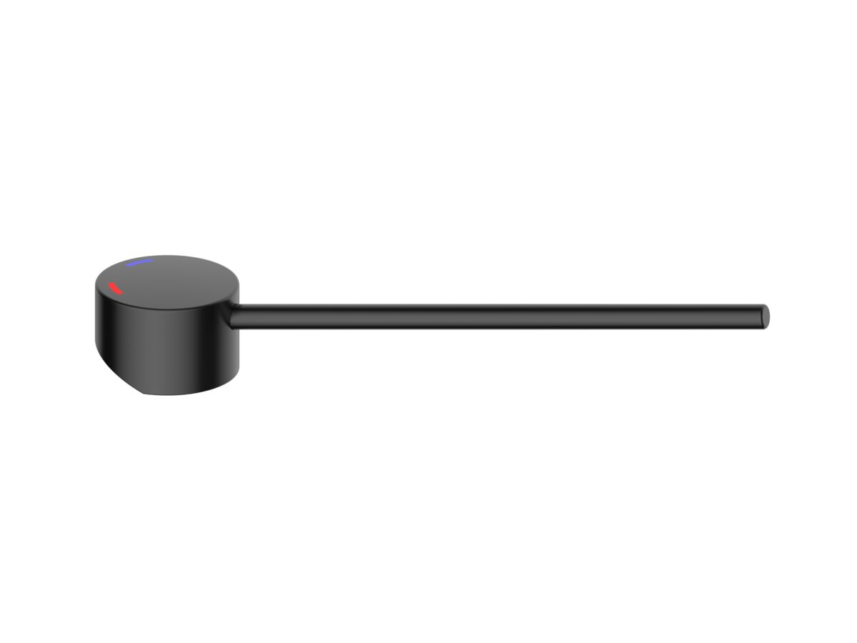 Mizu Drift Sink Mixer Extended Lever Only with Red & Blue Indicators ...