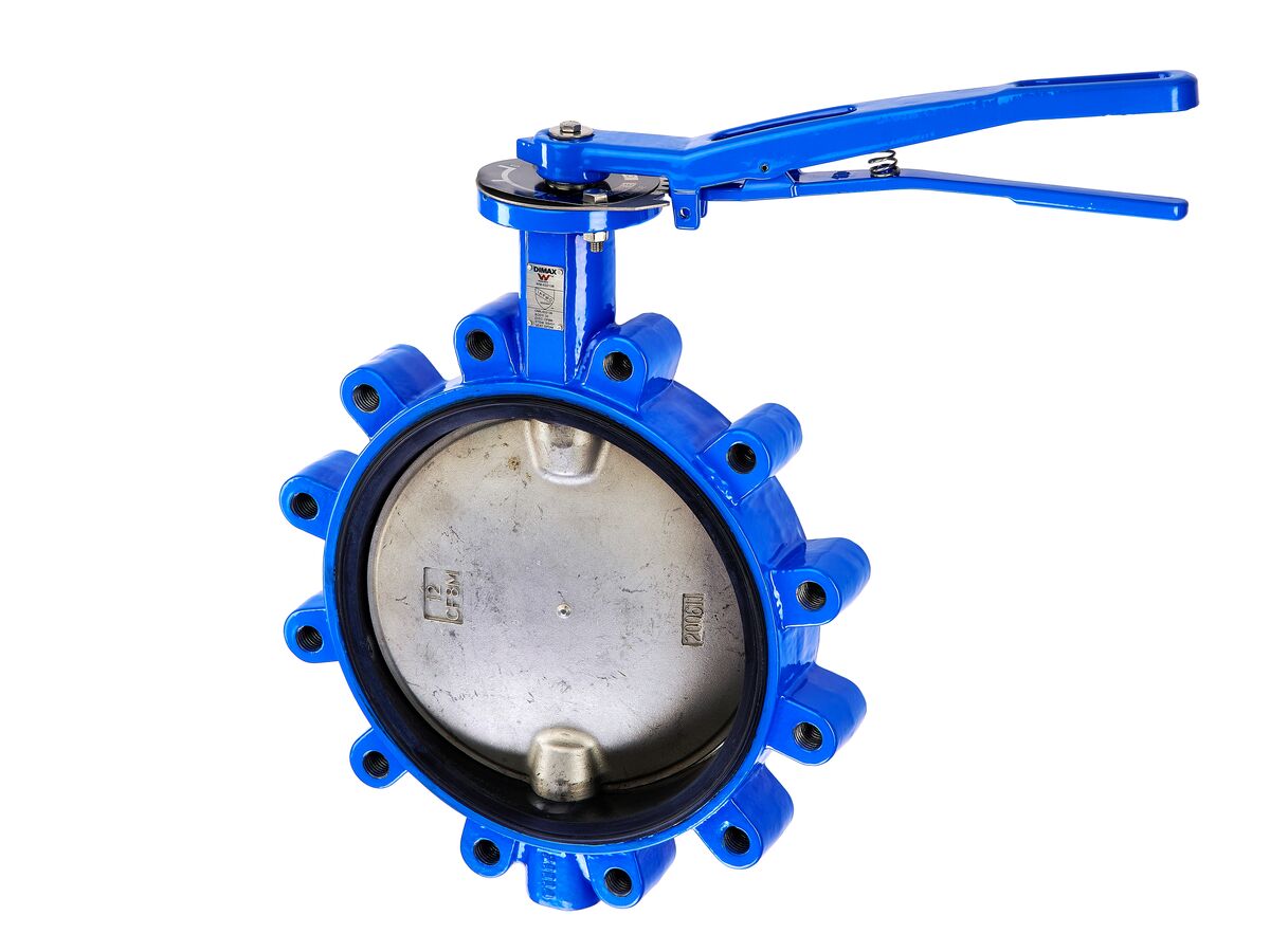 Dimax Butterfly Valve Lugged Table E Lockable Lever DN 300 from Reece