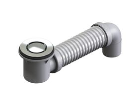 Plug & Waste Bath Pop Down with Connector 40mm Chrome from Reece