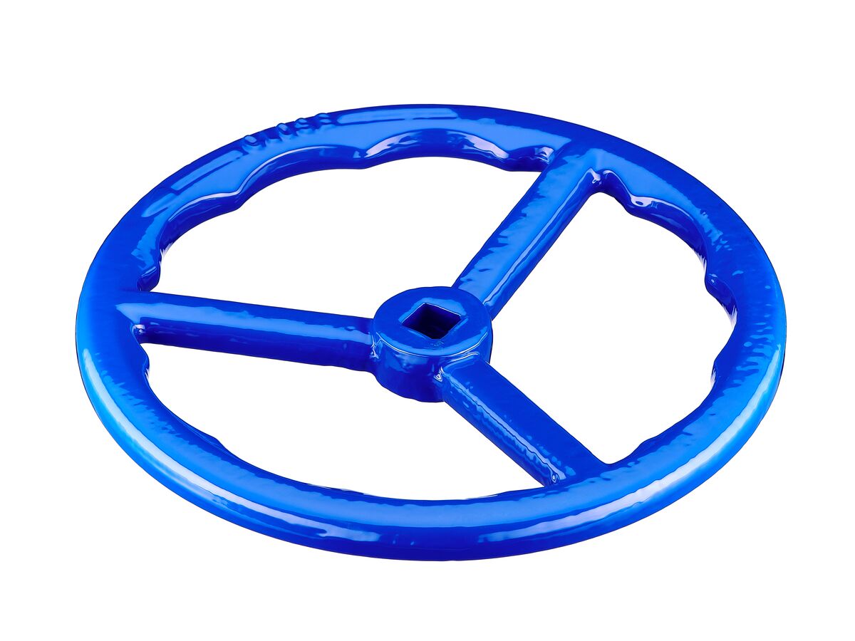 Dimax RSGV Handwheel Suits 200-300mm Valves OD 335mm Blue Anticlockwise ...