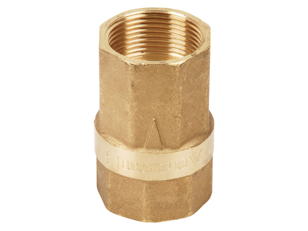 Eurostop Watermarked DZR Brass Spring Check 20mm from Reece