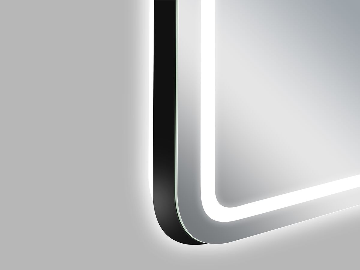 Kado Aspect Rectangle Veil LED Mirror 800mm x 1000mm from Reece