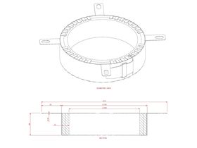 Allproof Fire Collar Retrofit 100mm from Reece