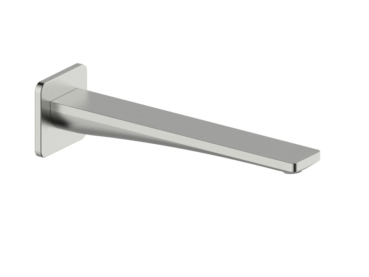 Mizu Bloc Basin/Bath Outlet 250mm Brushed Nickel (6 Star) Lead Free ...