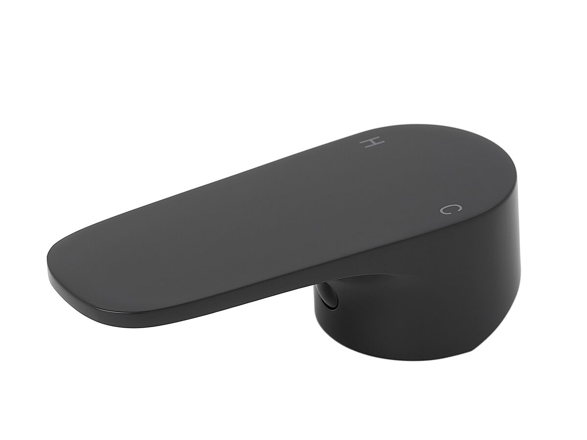 Mizu Silk Handle Set Matte Black from Reece
