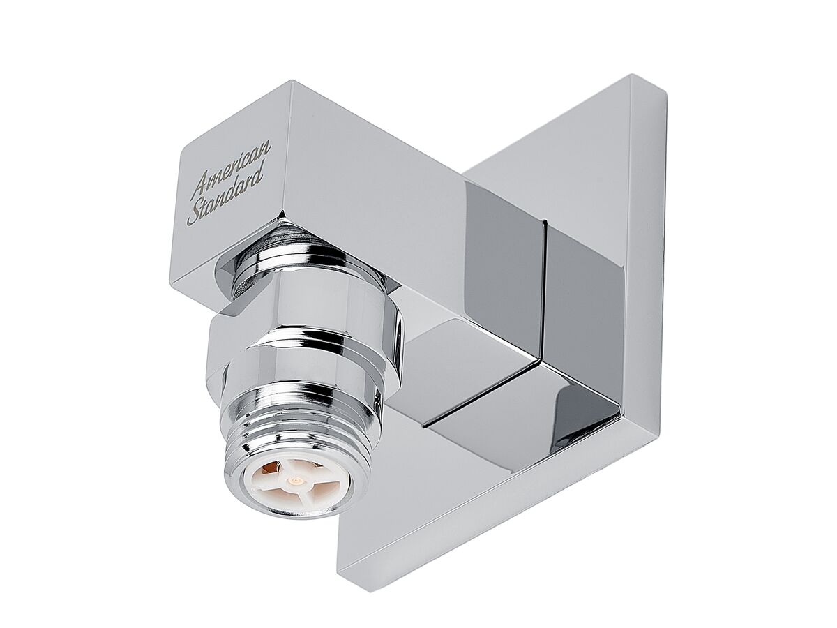 American Standard Cygnet Shower Wall Elbow Square Chrome from Reece