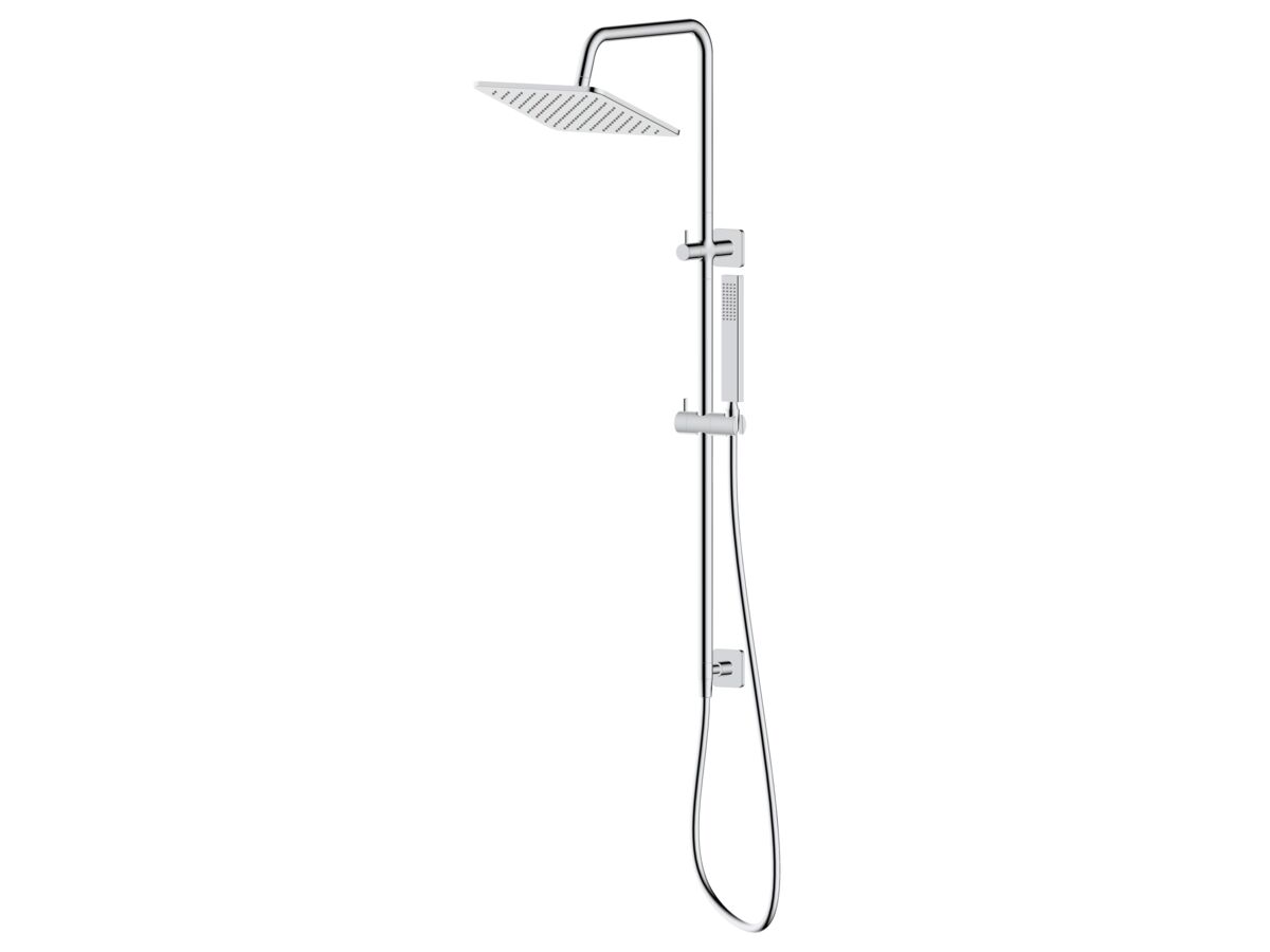 Mizu Bloc Twin Waterrail Shower Chrome (3 Star) from Reece
