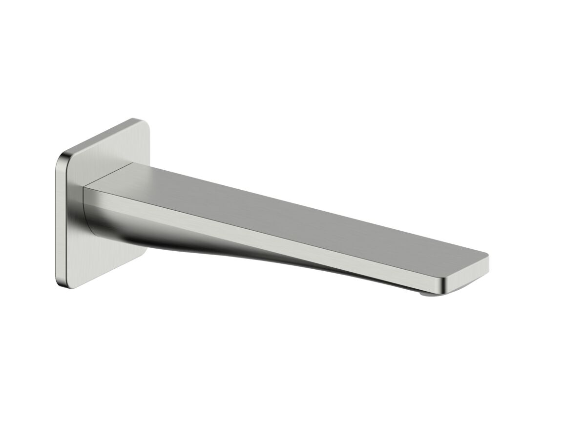 Mizu Bloc Basin/Bath Outlet 200mm Brushed Nickel (6 Star) Lead Free ...
