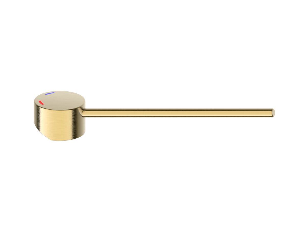 Mizu Drift Sink Mixer Extended Lever Only with Red & Blue Indicators ...