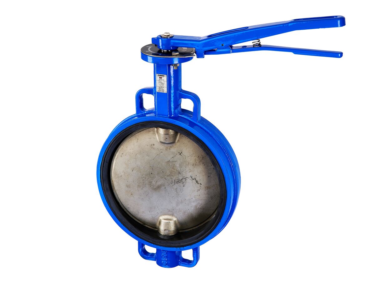 Dimax Butterfly Valve Wafer with Handle 300mm from Reece