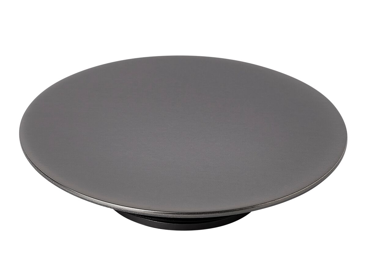 Mizu Drift Universal 40mm Flat Pop Up Plug Only Brushed Gunmetal from Reece