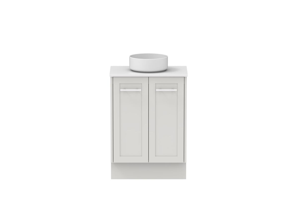 Kado Lux Ensuite All Door 600mm Floor Mount Centre Basin 20mm ...