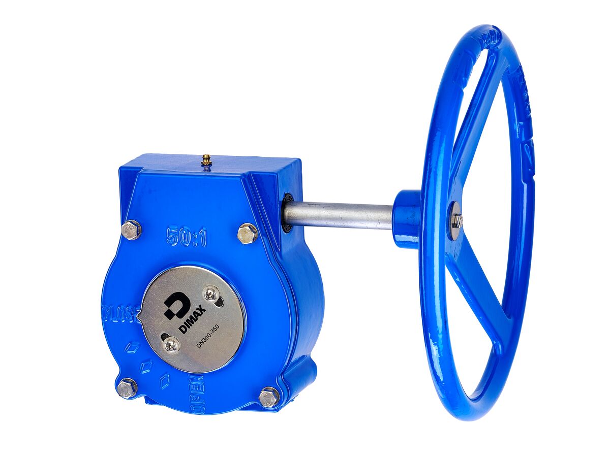Dimax Butterfly Valve Gear Operator To Suit DN 250mm from Reece