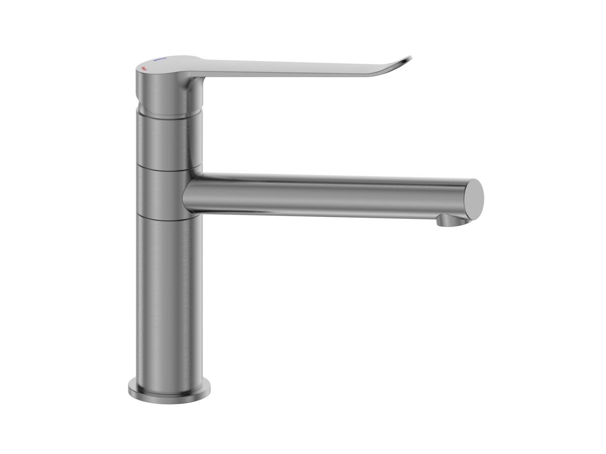 Mizu Soothe MK2 Sink Mixer Extended Lever with Red & Blue Indicators ...