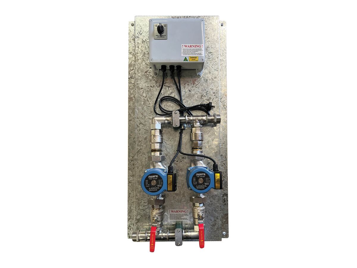 Reefe 32-80 Dual Hot Water Circulator Pumpset Economy from Reece