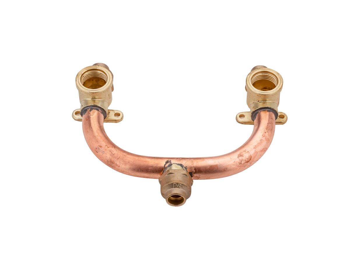 Ardent Shower Breech 150mm Centre U-Type Compression Lead Free from Reece