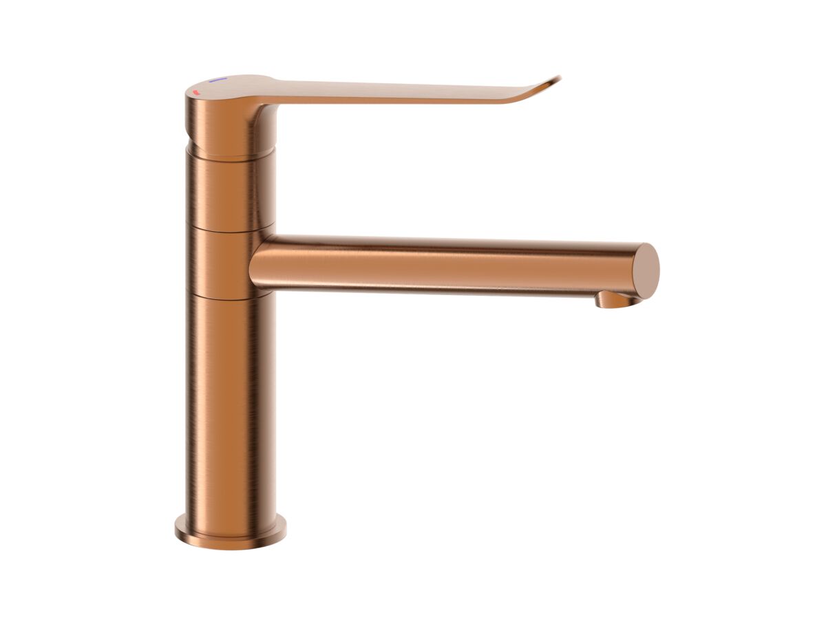 Mizu Soothe MK2 Sink Mixer Extended Lever with Red & Blue Indicators ...