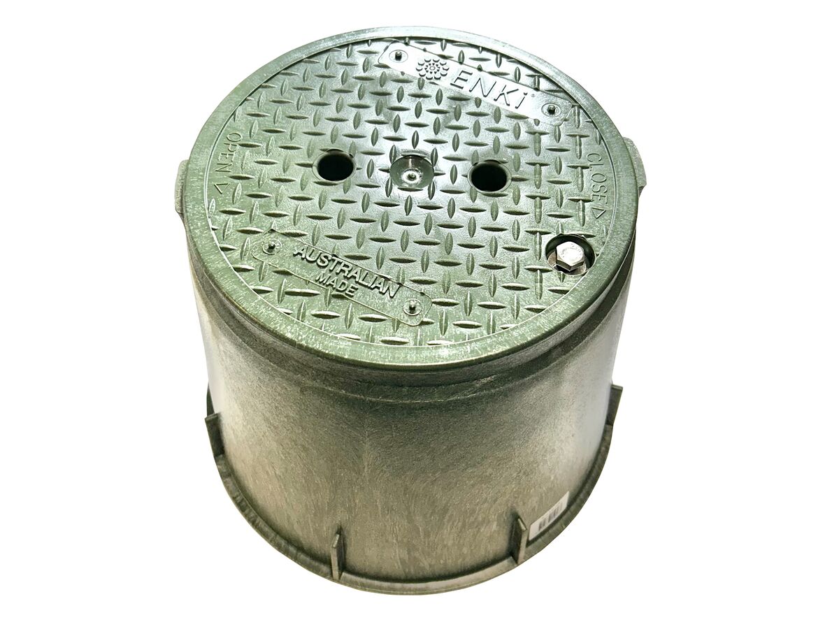 Enki Round Valve Box 225mm from Reece