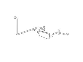 Accessible Grab Rail & Pad Back Rest Set 90 Degree Right Hand from Reece