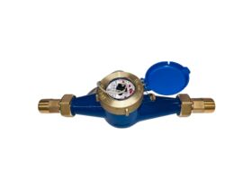 Water Meter 50mm Multi Jet Cold with Couplings from Reece
