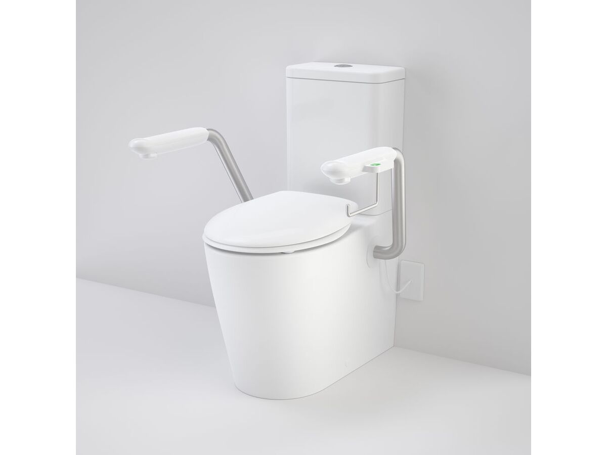 Caroma Care 660 Cleanflush Wall Faced Close Coupled Easy Height Back ...