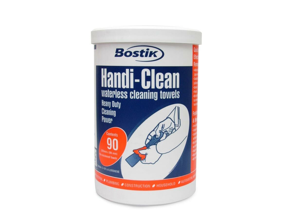 Bostik Handi Clean Towels - Bucket (90) from Reece