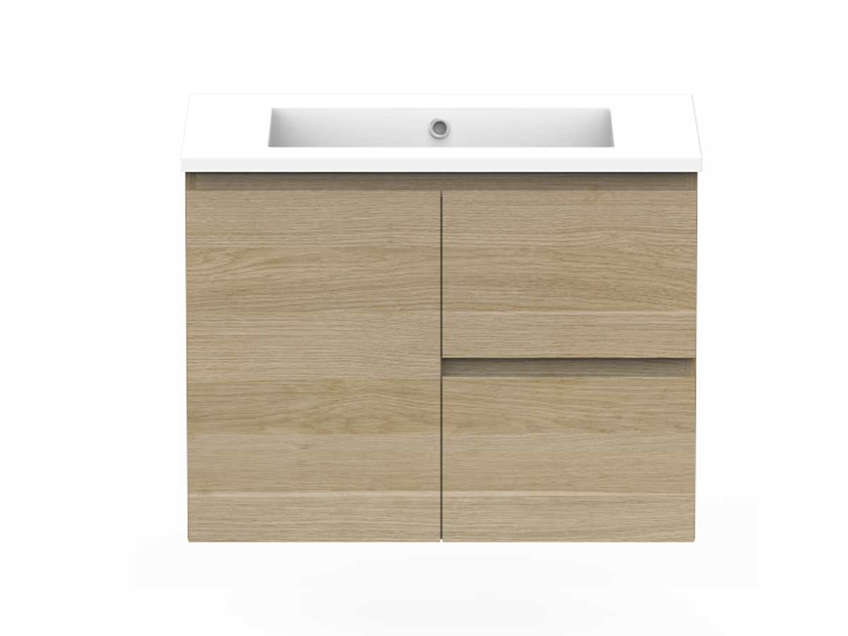 Posh Domaine Plus Conventional 750mm Wall Hung Vanity Centre Basin Cast ...