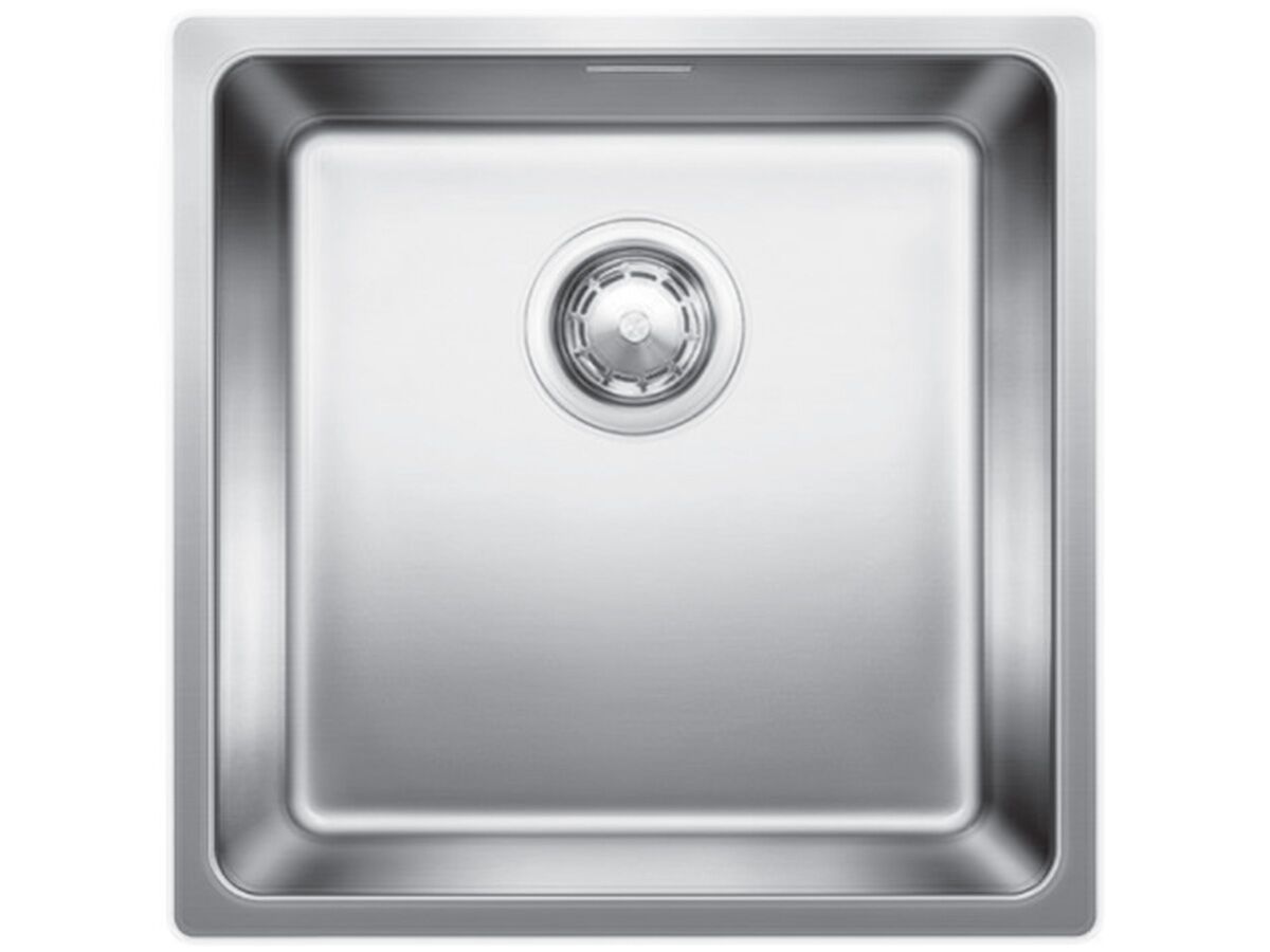 Blanco Single Bowl Inset or Flushmount Sink with Overflow 400mm ...
