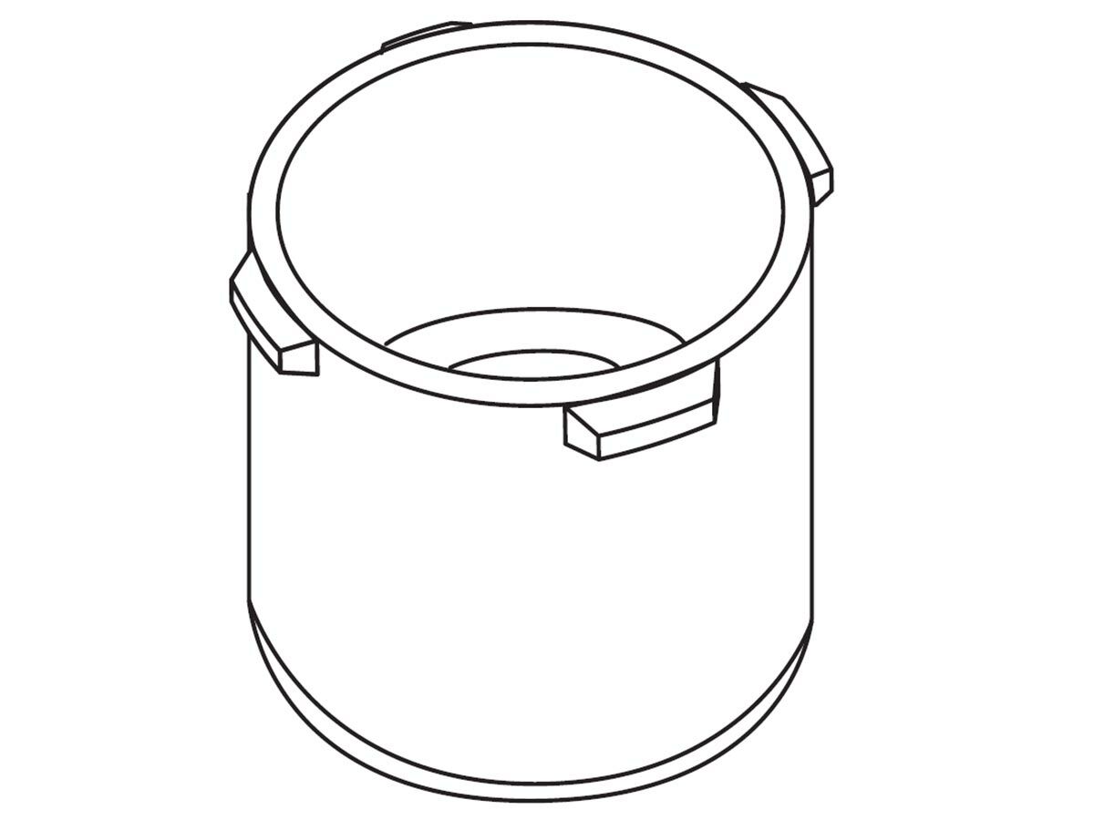 Raupiano Adaptor to PVC 50mm x 43mm from Reece