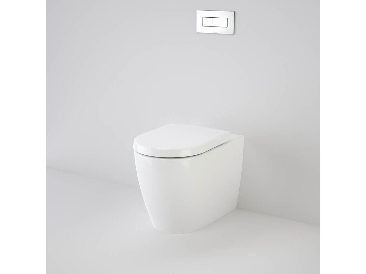 Caroma Urbane Wall Faced Back Inlet Pan Only with Uni-Orbital Connector ...