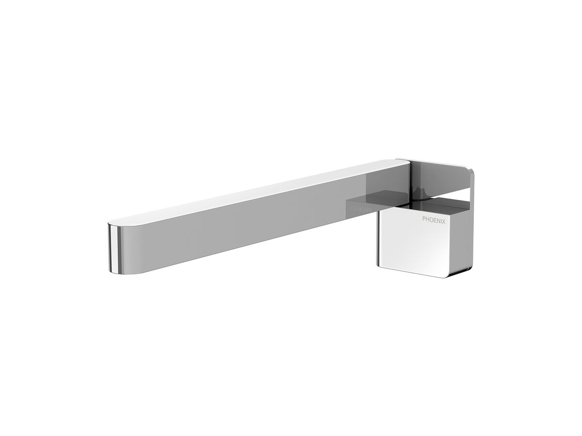Phoenix Designer 230mm Swivel Bath Outlet Squareline Chrome from Reece