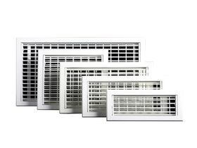 Aluminium Wall Register 300mm x 175mm with Removable Core from Reece