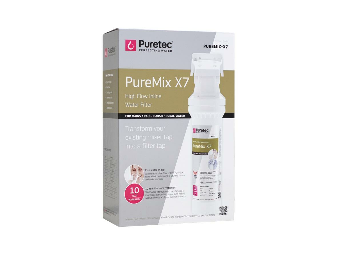 Puremix High Flow Harsh Water Filter System X7 from Reece