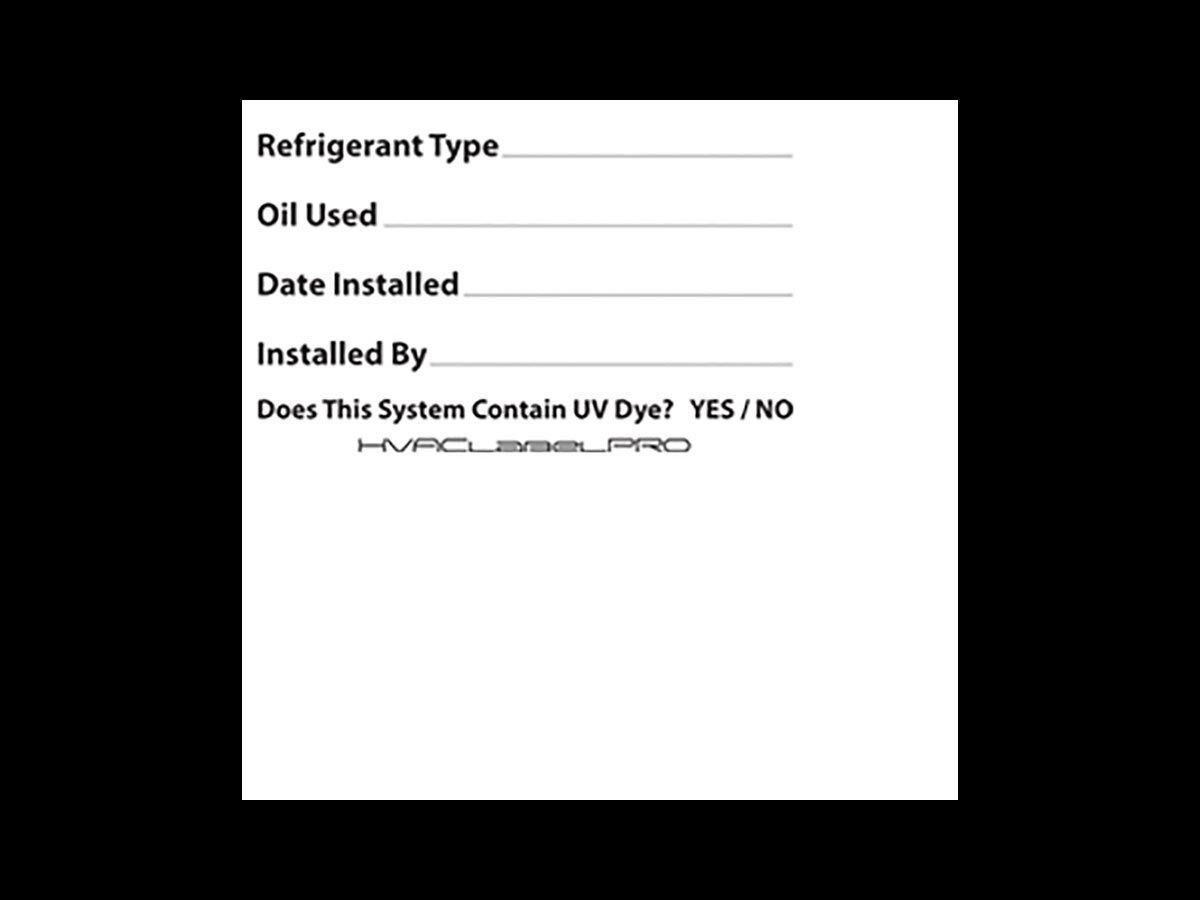 Aspen System ID Label Kit RLKA from Reece