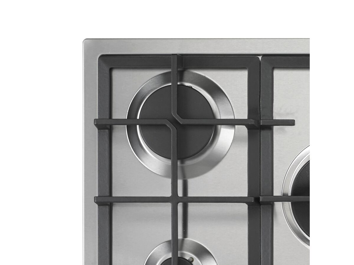 InAlto Cooktop Gas 700mm 5 Burner Including Wok Burner from Reece
