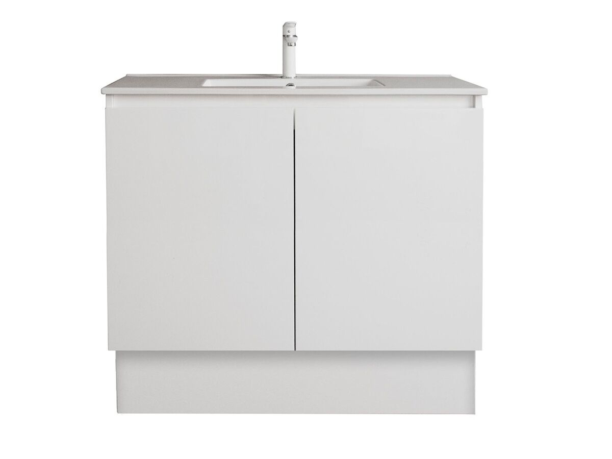 Posh Domaine Ensuite 900mm Vanity Unit with Kick 1 Door 1 Drawer from Reece