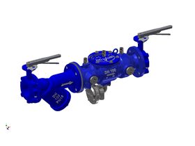 Valvcheq Backflow Reduced Pressure Zone Complete with Butterfly 100mm ...
