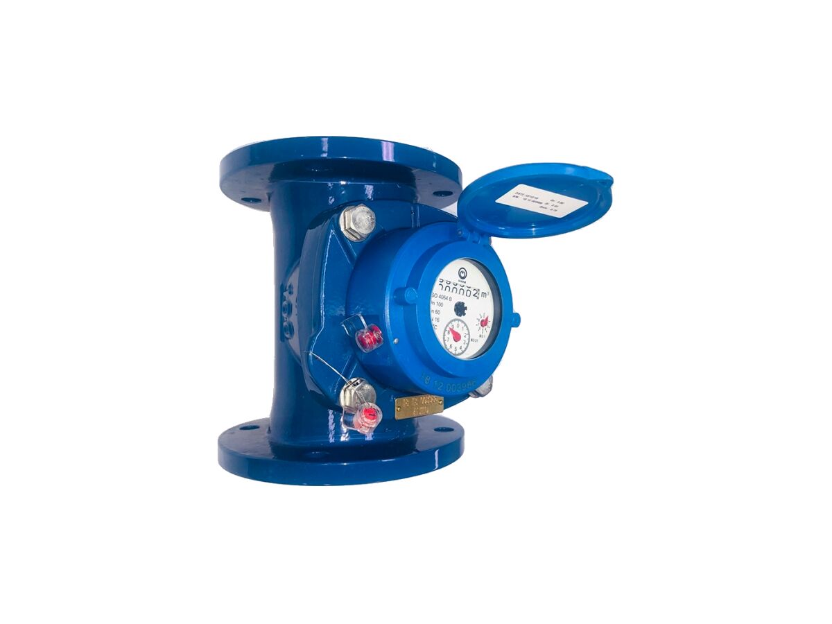 Water Meter 100mm Woltman Jet Cold with Couplings from Reece