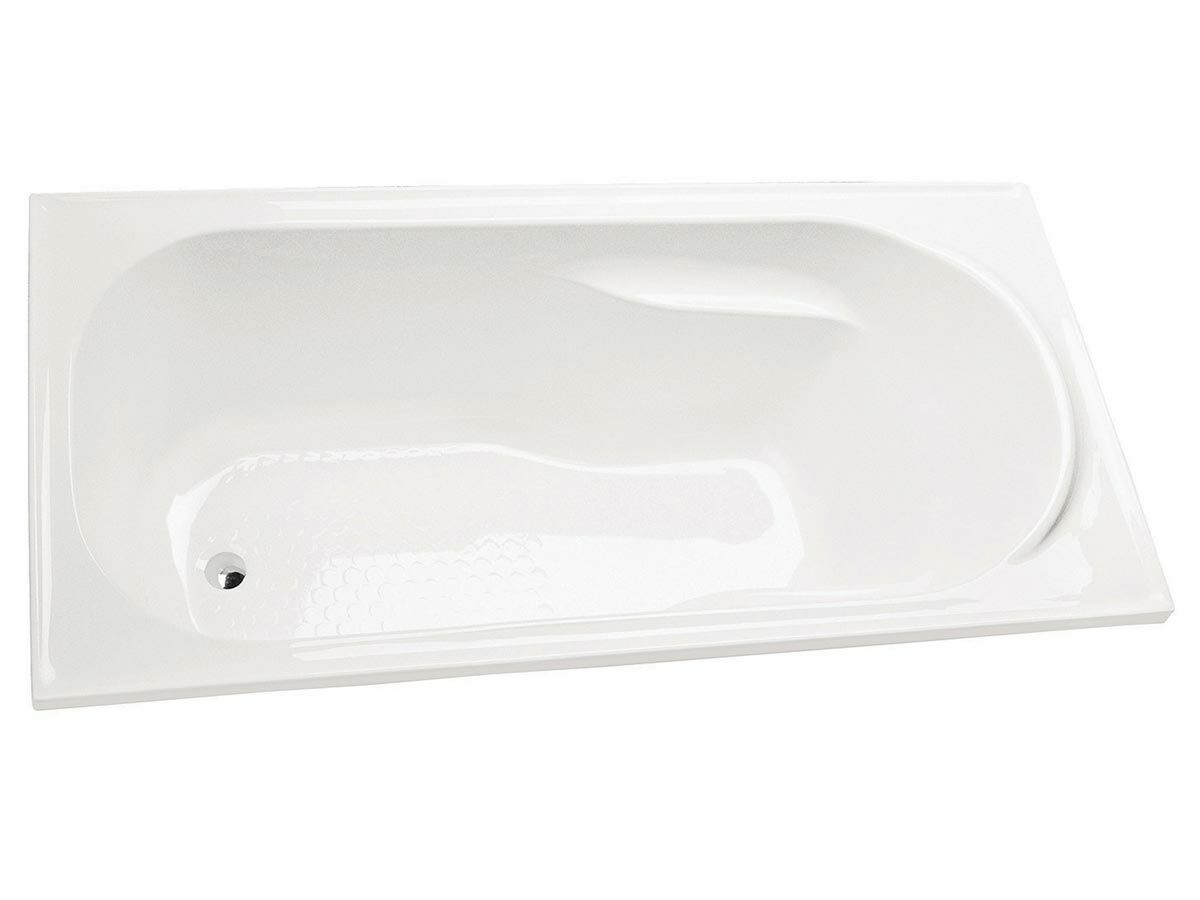 Decina Modena Shower Bath 1800mm White from Reece