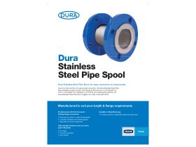 No Watermark Dura Pipe Spool DN125 Table E Flange 316 Stainless Steel ...