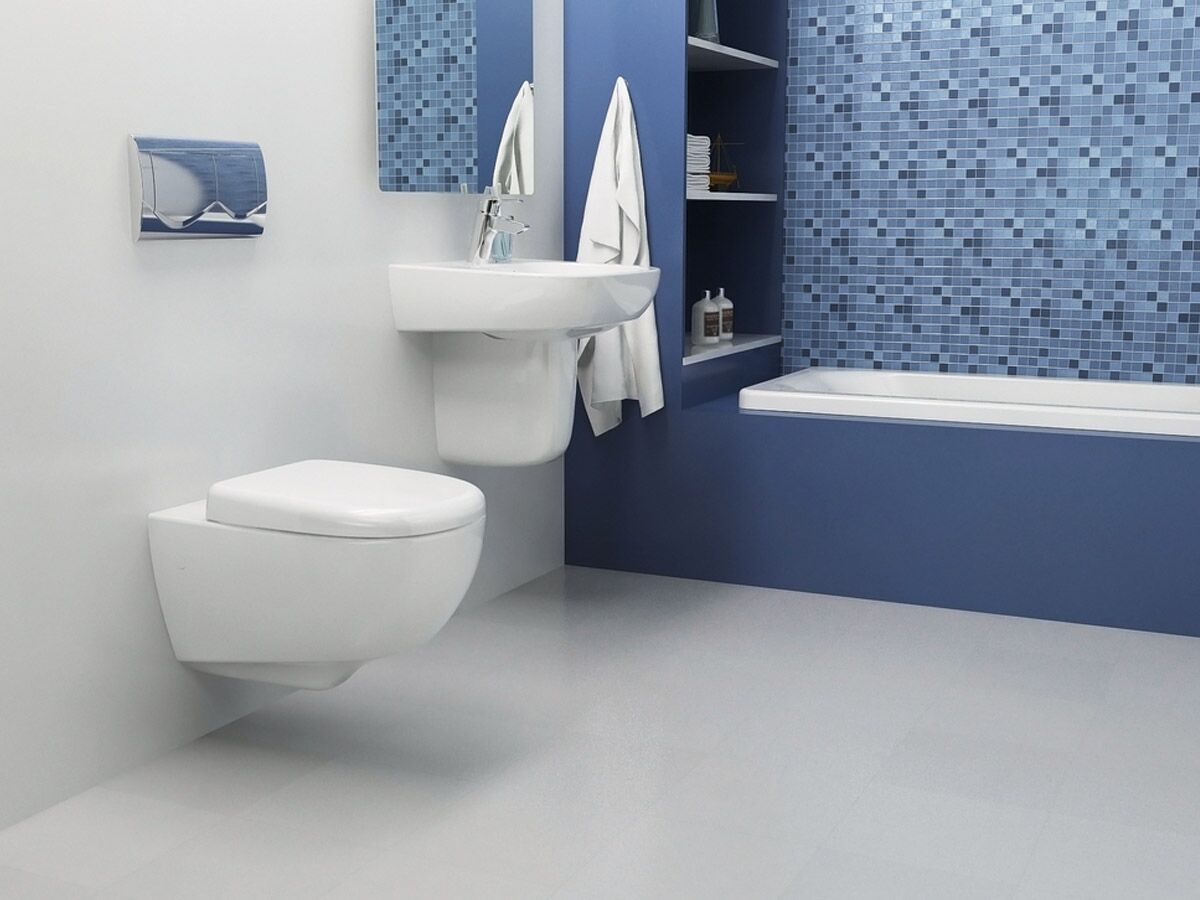 Ideal Standard Active Wall Hung Pan & Soft Close Seat 4.5/3 White (4 ...