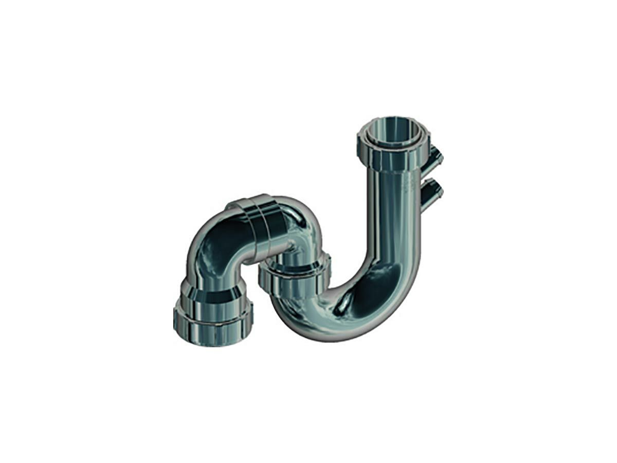 Plastec S&P Combo Trap Chrome 50mm from Reece