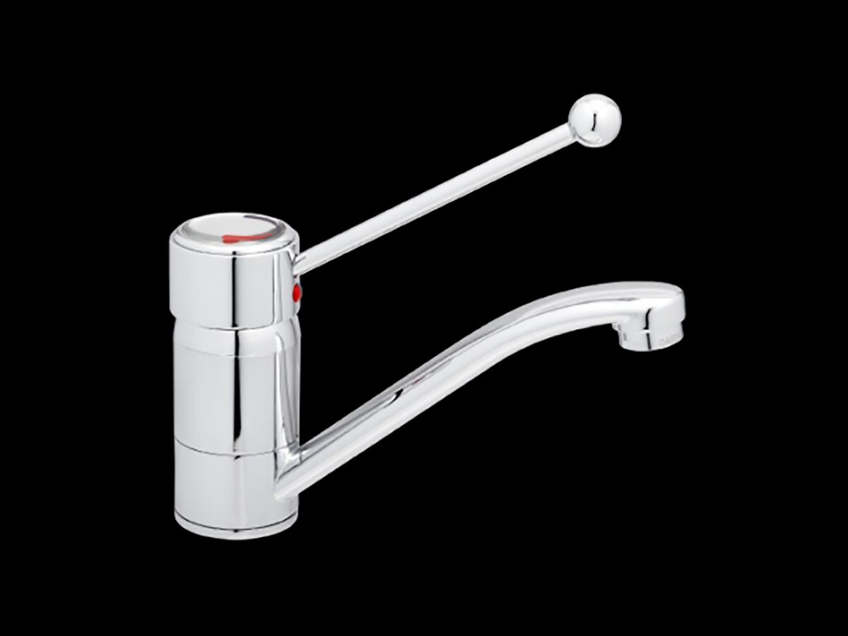 Myuna 165mm Disabled Sink Mixer Tap 150mm Lever Chrome (4 Star) from Reece