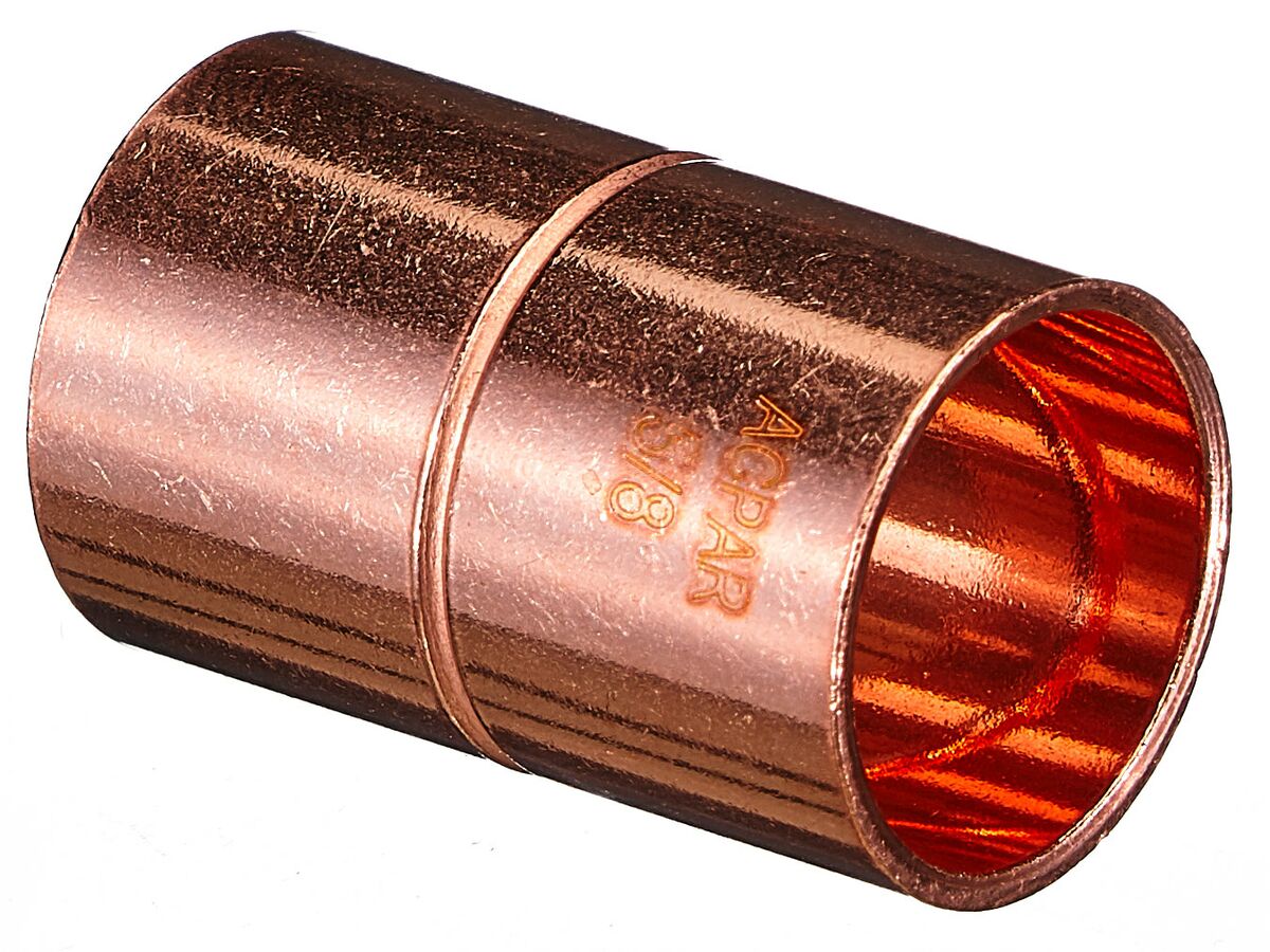 Ardent Copper Union 5/8" ID Bag of of 5 from Reece