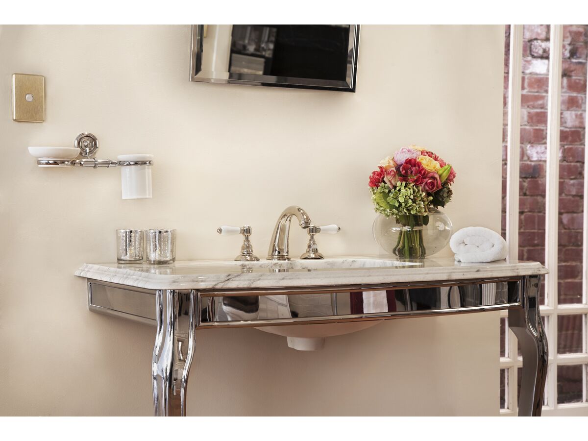 Nicolazzi Adore Basin Set Chrome Ceramic (4 Star) from Reece